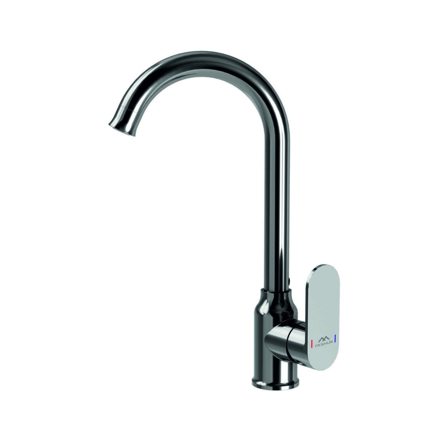 FASHUN A4085 Высокий смеситель для кухни (хром), купить в магазине ...