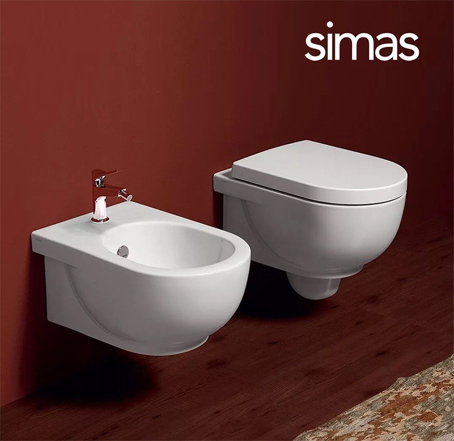 SIMAS E-Line EL004BICR - Сиденье с крышкой для унитаза | Soft Close (белый | хром), купить в ...