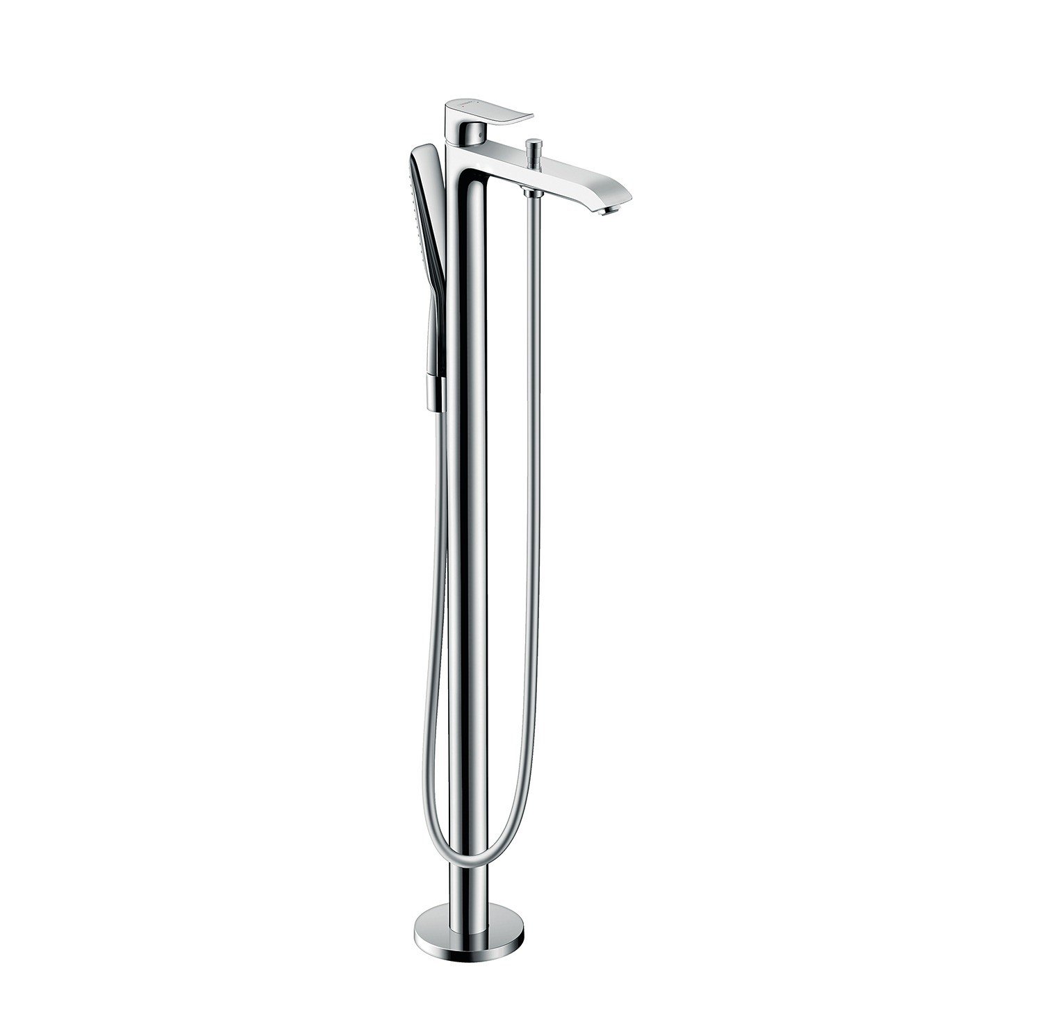 Hansgrohe Metris 31471000 Напольный смеситель для ванны (хром), в ...