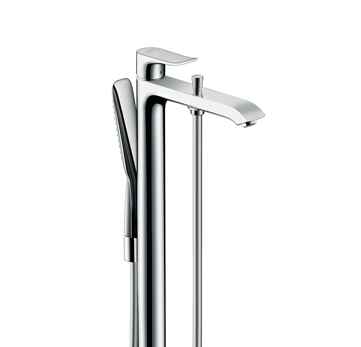 Hansgrohe Metris 31471000 Напольный смеситель для ванны (хром), в ...