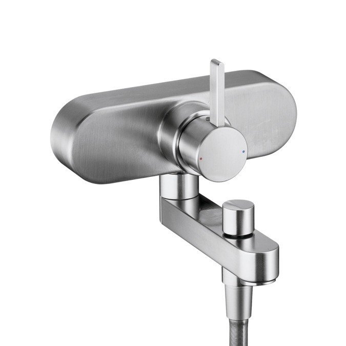 Hansgrohe Axor Steel 35402800 Смеситель для ванны (нерж.сталь), в ...