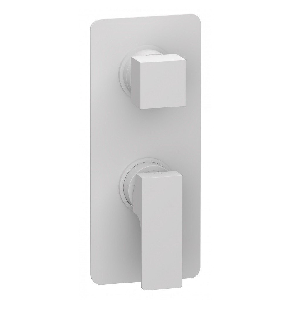 Remer Absolute AU93BO Смеситель для ванны встраиваемый (белый матовый ...