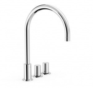 Смеситель для раковины на 3 отверстия 71733000 Hansgrohe Talis E (хром ...