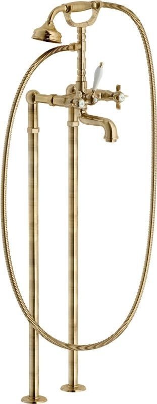 NOBILI Ritz RI49001BR_AV00151/10BR Напольный смеситель для ванны ...