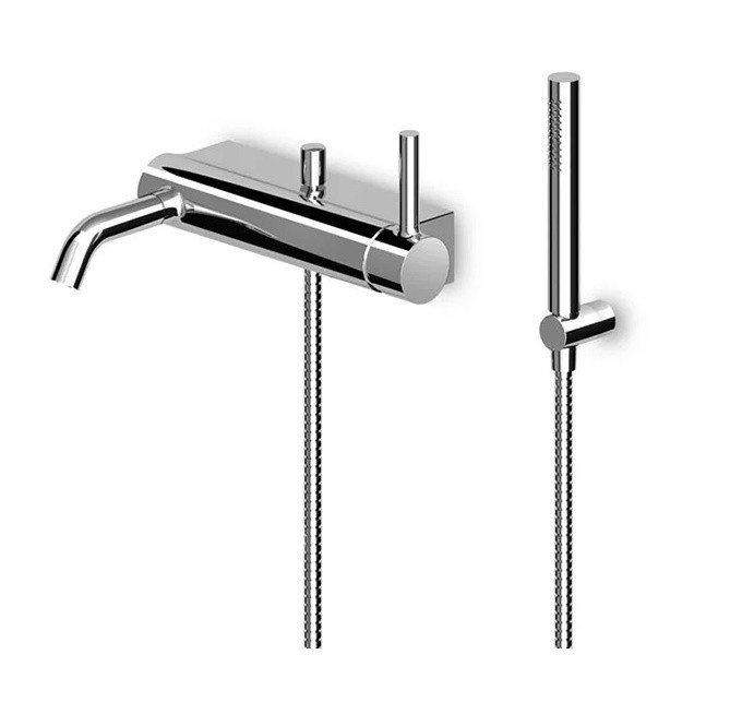 ZUCCHETTI PAN ZP6181 Смеситель для ванны с душем (хром), купить в ...