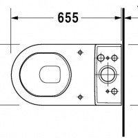 Duravit Starck 3 012609 00 00 Унитаз компакт (белый), купить в магазине ...