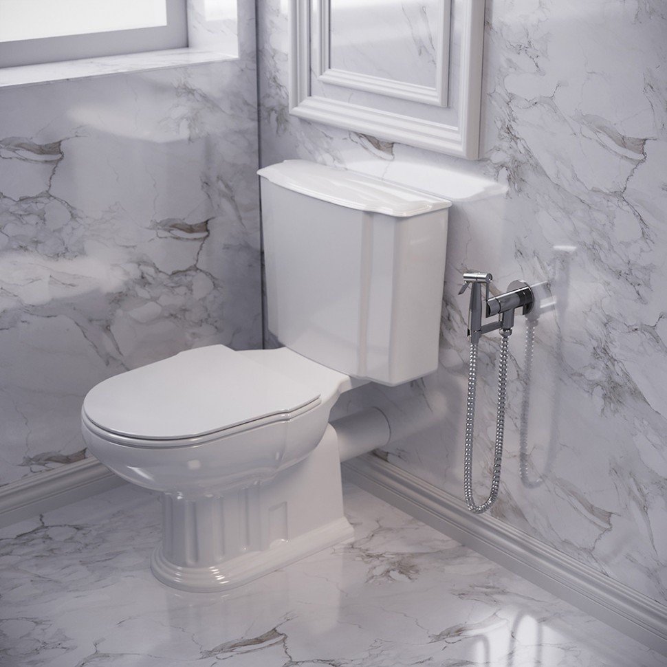 Sanitana Grecia S10070223400000 Чаша напольного унитаза (белый ...