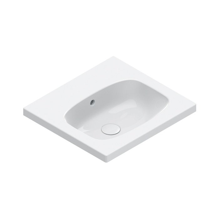 Catalano Alvea 0620500001 Раковина подвесная 50*46 см (белый глянцевый ...