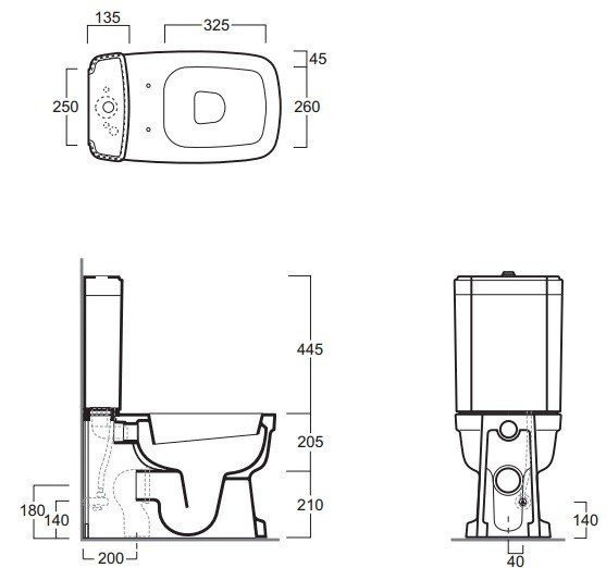 Унитаз EVO07 Simas Evolution, купить в магазине сантехники Сантехмаг.Ру