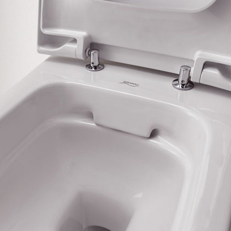 KERAMAG Smyle RimFree 205570000 Унитаз подвесной, в магазине сантехники ...