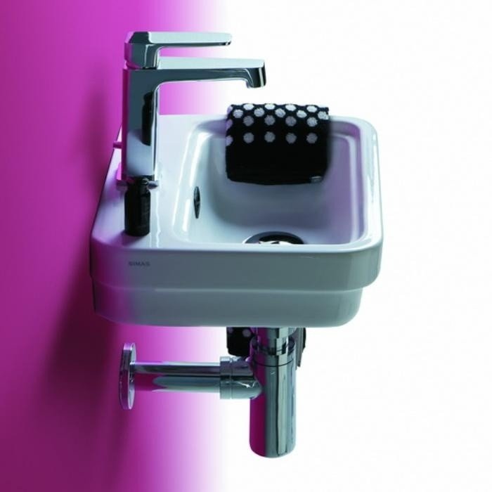 SIMAS Evolution EVO14 Раковина подвесная 34*31 см (белый), купить в магазине сантехники Сантехмаг.Ру