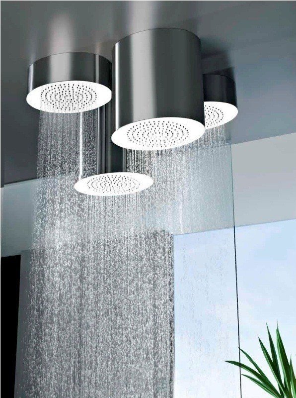 Gessi Segni Ovale 33021 238 Верхний душ (полированная сталь), в ...