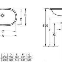 Villeroy&Boch O'Novo 416260R1 Раковина (альпийский белый), купить в ...