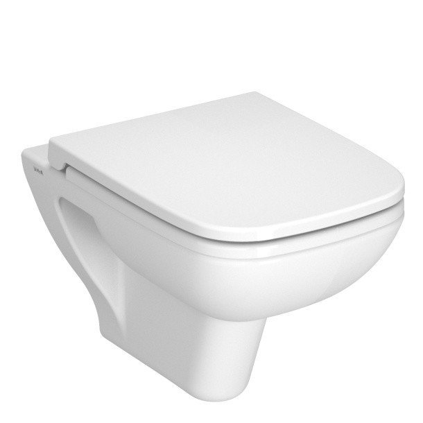 VITRA S20 7508B003-0075 Унитаз подвесной, безободковый (белый глянцевый ...