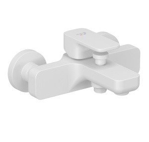 WasserKRAFT Mindel 8501 Смеситель для ванны (белый матовый), купить в магазине сантехники ...