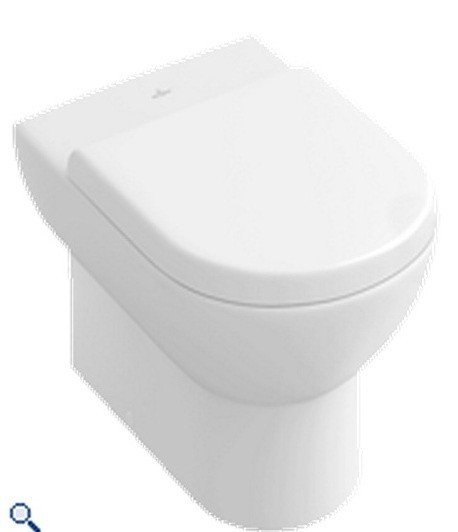 Унитаз приставной 6607 10 01 VILLEROY&BOCH SUBWAY, в магазине ...