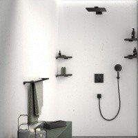 Hansgrohe AddStoris 41774670 - Диспенсер для бумажных салфеток (черный ...