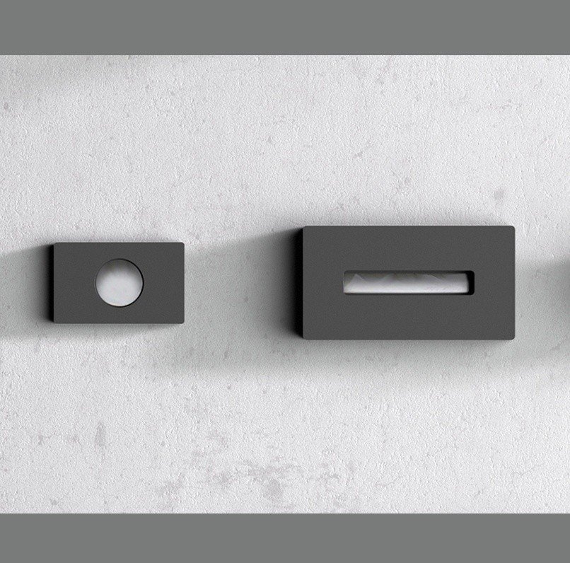 Hansgrohe AddStoris 41774670 - Диспенсер для бумажных салфеток (черный ...