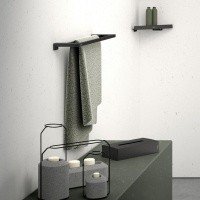 Hansgrohe AddStoris 41774670 - Диспенсер для бумажных салфеток (черный ...