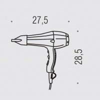 Colombo Design Contract-Comunità B9998.black Фен для волос 1000W ...