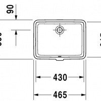 Duravit Vero 0330430000 Раковина на 43 см, в магазине сантехники ...