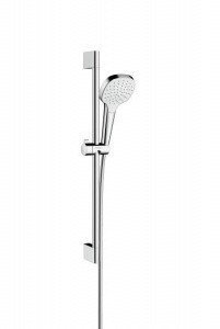 Hansgrohe Crometta 100 Vario 26657400 Душевой гарнитур (хром/белый ...