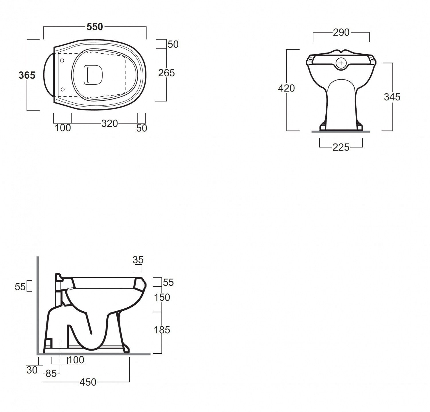 SIMAS Arcade AR801bi Унитаз напольный, купить в магазине сантехники Сантехмаг.Ру