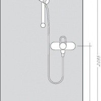 Hansgrohe Croma 100 Vario/Unica’C 27772000 Душевой гарнитур (хром ...