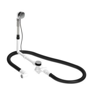 KLUDI 2130005 слив-перелив, хром, в магазине сантехники Сантехмаг.Ру