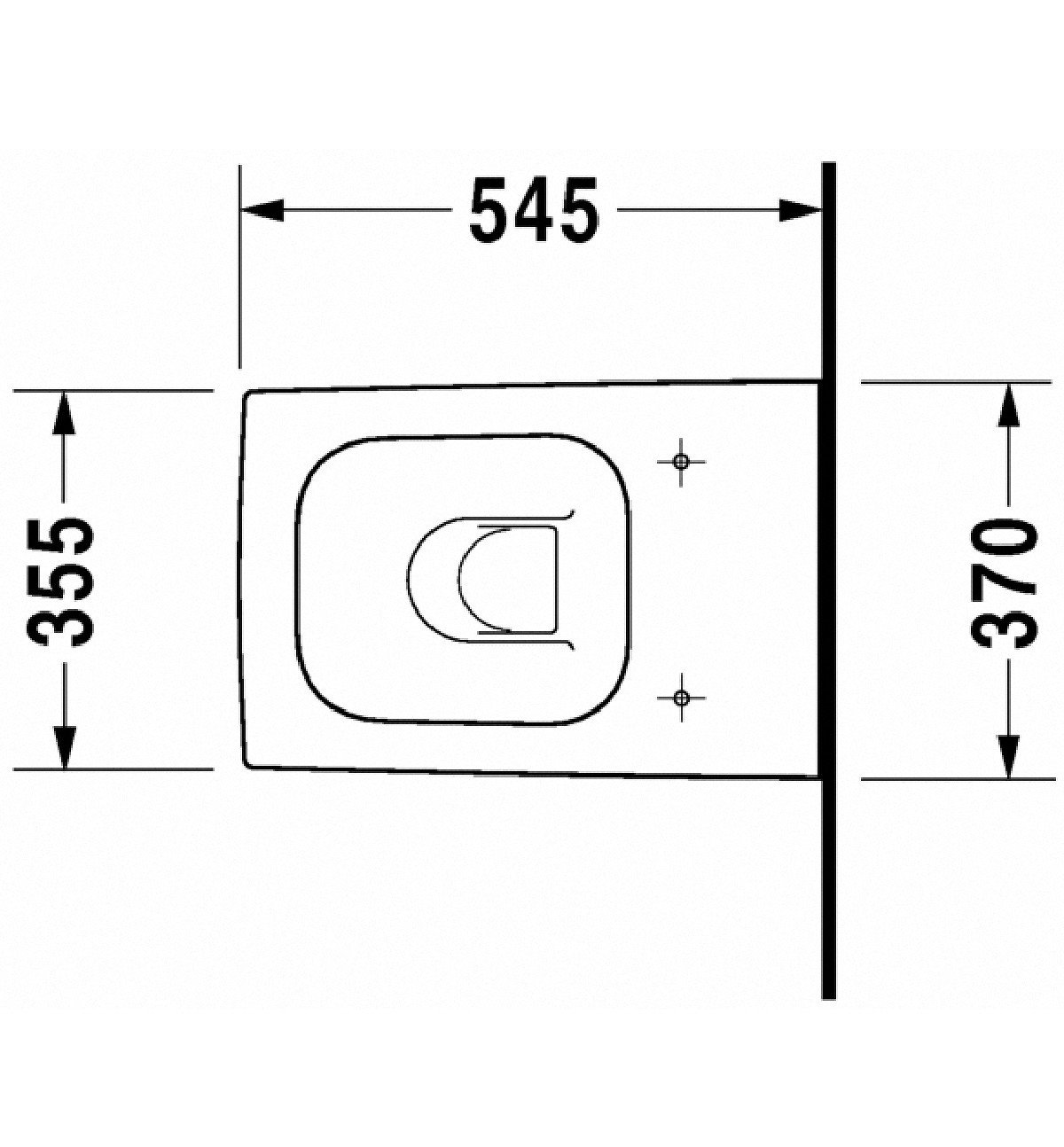 Duravit WG Vero 221709 00 641 Унитаз подвесной (белый), в магазине ...