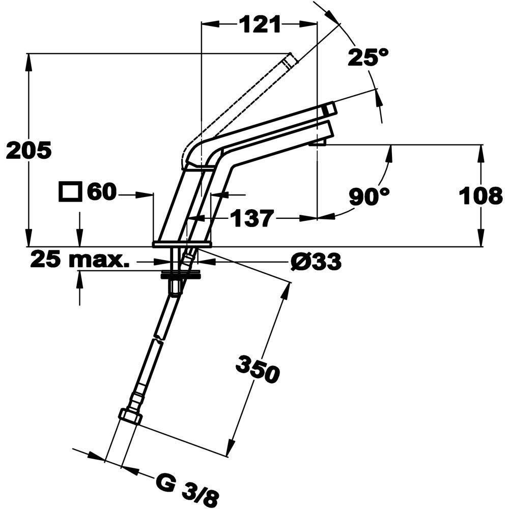 Teka Icon 33346021N Смеситель для раковины, в интернет-магазине ...