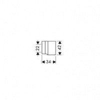 Держатель ручного душа 27515000 Hansgrohe Axor Starck, в магазине ...