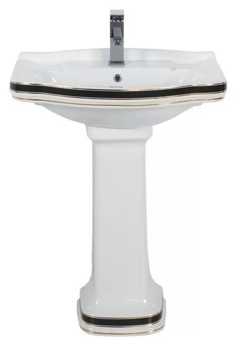 Creavit Klasik KL250-00CB00E-KR00 Пьедестал для раковины (белый ...