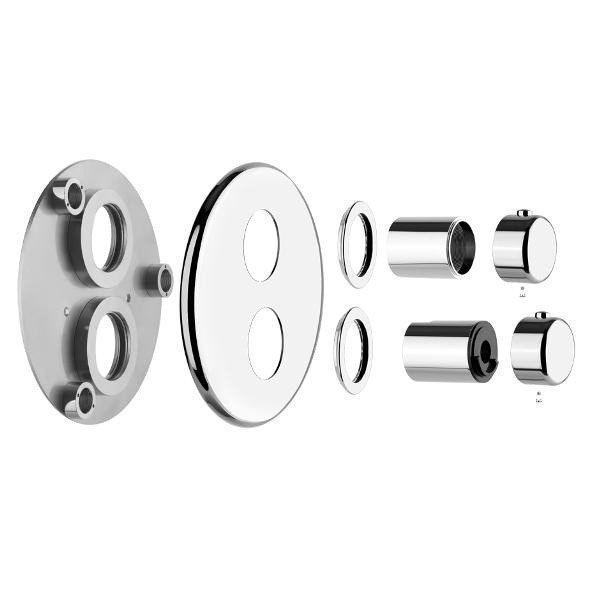 Gessi Goccia 33736 031 Внешняя часть для термостатического смесителя ...