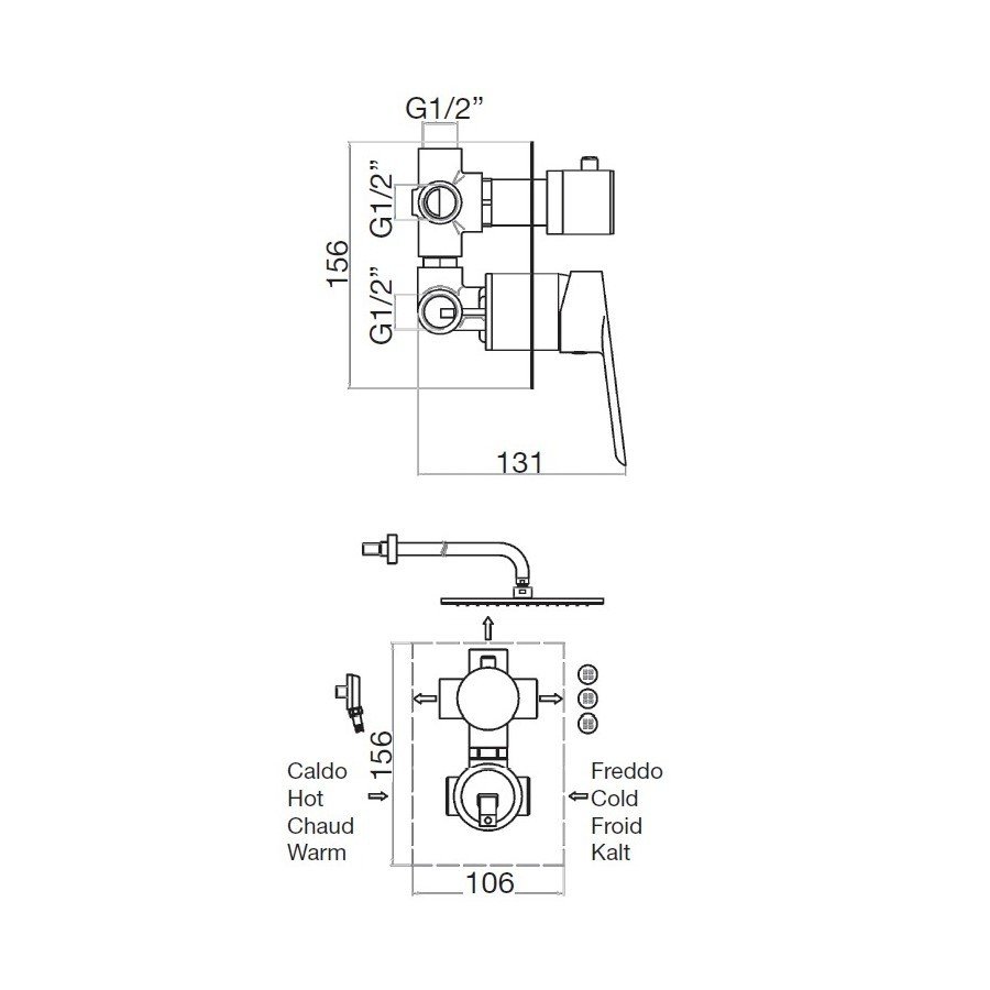 Webert Sax Evolution SE880601740 Смеситель для ванны (белый матовый), купить в магазине ...