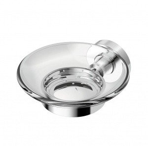 GROHE Essentials Cube 40754001 - Стеклянная мыльница в комплекте с ...