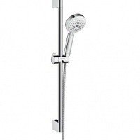 Hansgrohe Crometta 100 Multi 26651400 Душевой гарнитур (хром/белый), в ...
