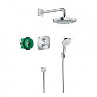 Душевая система скрытого монтажа с термостатом 27294000 Hansgrohe Croma ...