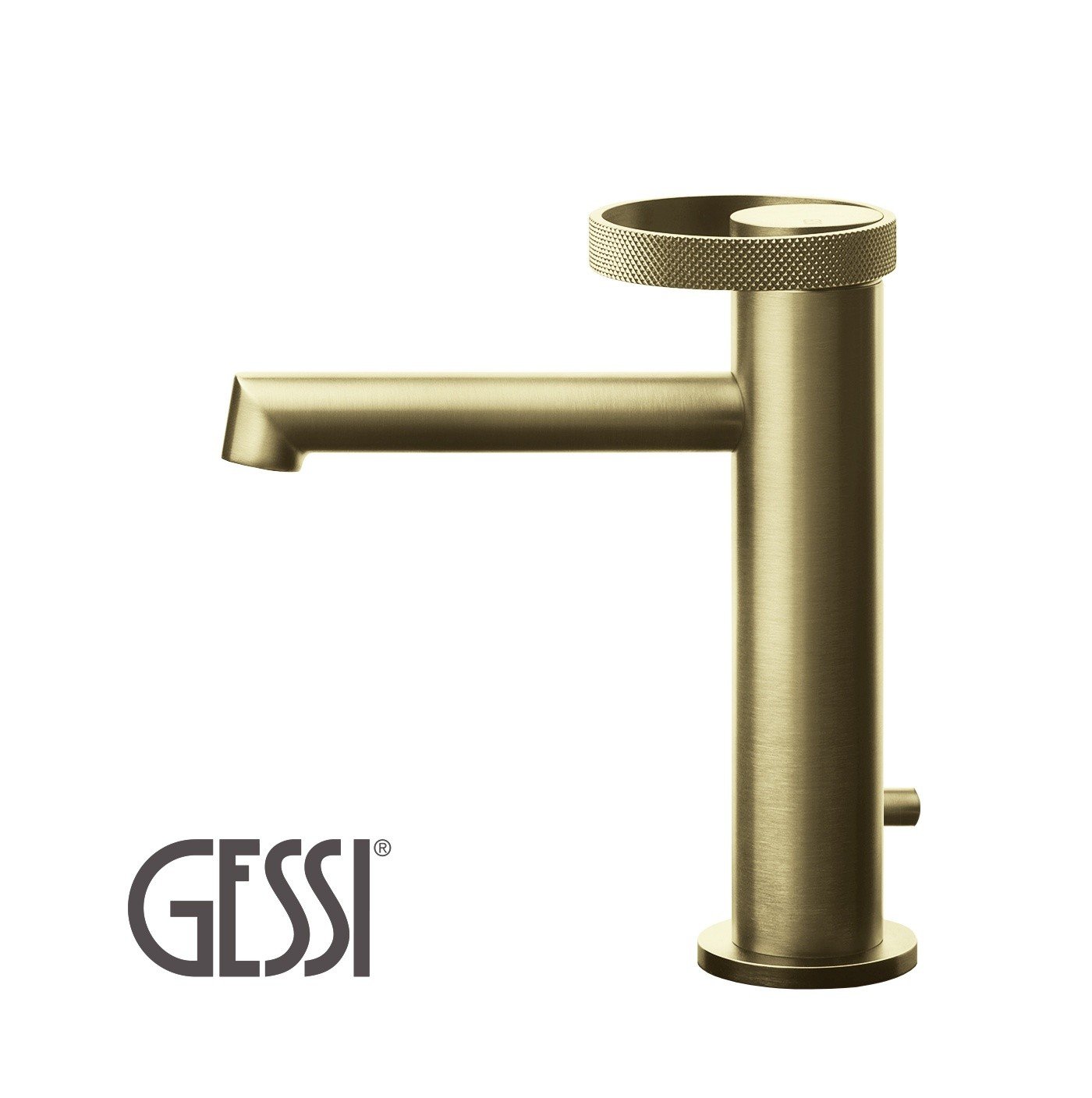 GESSI Anello 63301 727 - Смеситель для раковины | Brushed Brass PVD ...
