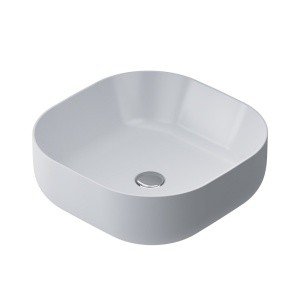 Bravat Source C22250W-ENG Раковина накладная 506*395 мм (Белый ...