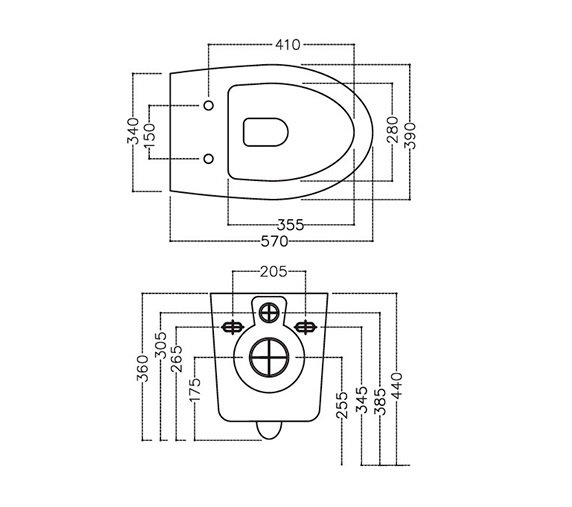 Jaquar Vignette VGS-WHT-81953 Унитаз подвесной, купить в магазине ...