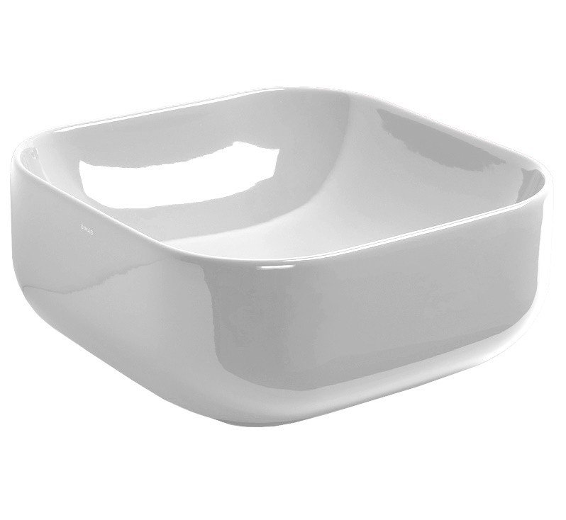 SIMAS BALLOON BA 03 Раковина накладная 450*450 мм (белый глянцевый ...