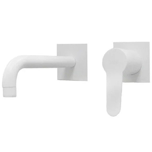 Webert Sax Evolution SE830606740 Настенный смеситель для раковины (белый матовый), купить в ...