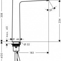 Hansgrohe Talis Select E 240 71753000 Смеситель для раковины, купить в ...