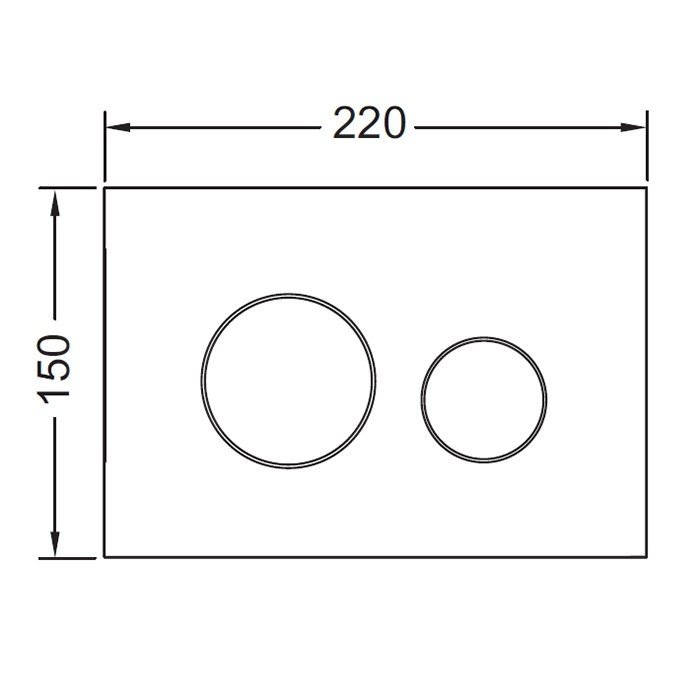 TECE Loop 2.0 9240938 Накладная панель смыва для унитаза (графит металлик), в магазине ...