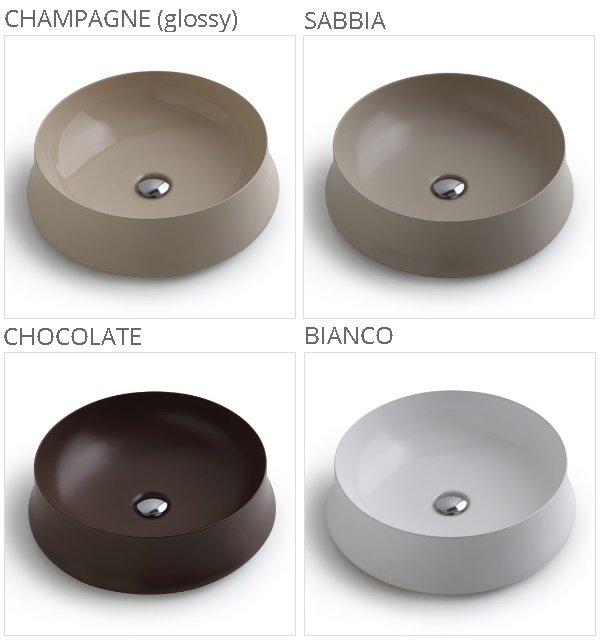 SIMAS Sharp SH04bi Раковина накладная (белая), купить в магазине сантехники Сантехмаг.Ру