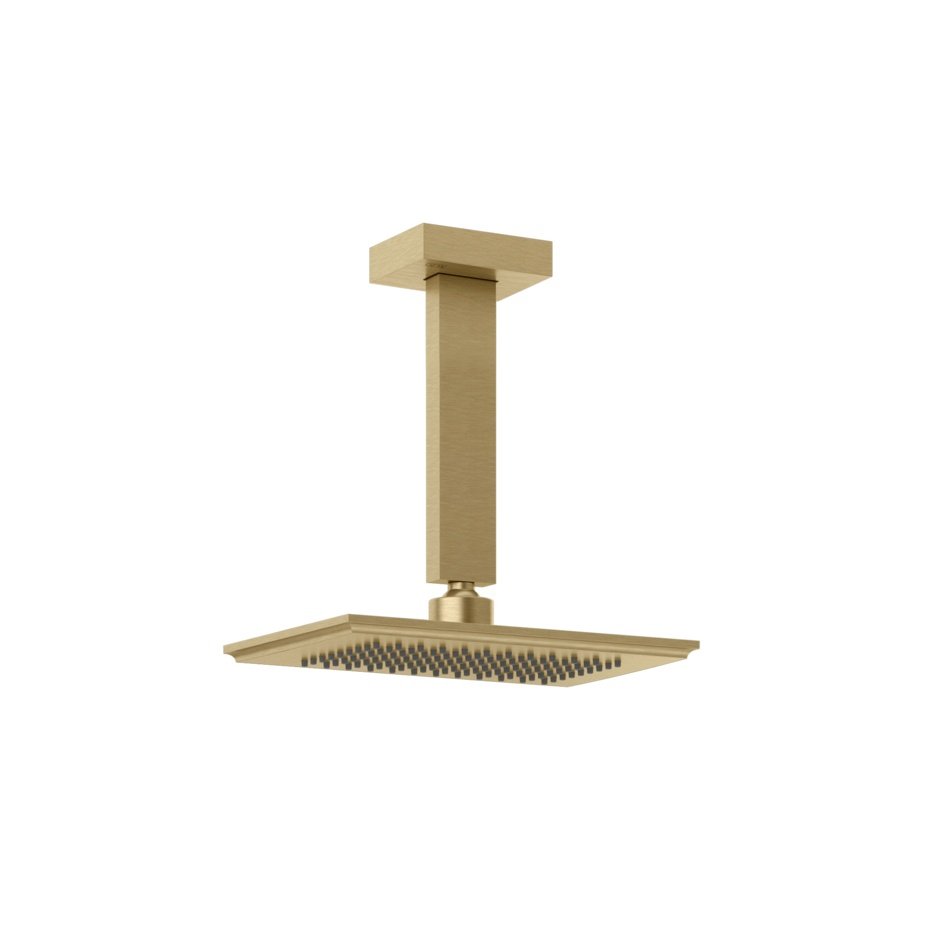 Gessi Eleganza 46152.726 Верхний душ с кронштейном 140*216 мм (бронза ...