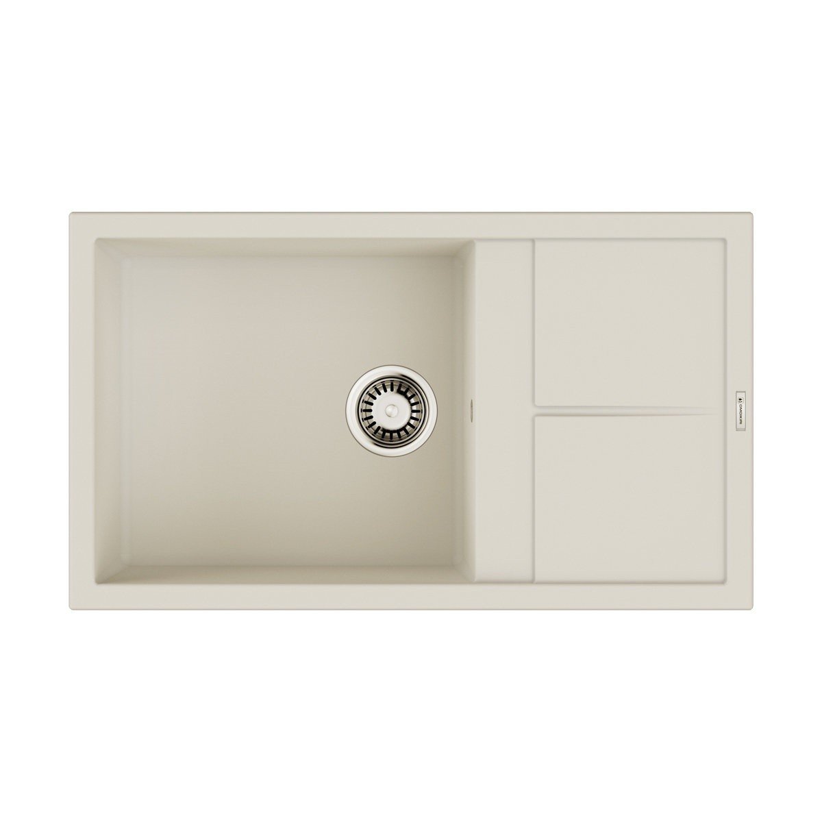 OMOIKIRI Sumi 86A-WH 4997104 Мойка для кухни 86*50 см (белый), купить в ...