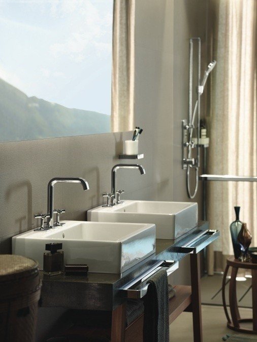 Hansgrohe Axor Universal 42834000 Стакан для зубных щеток (хром/белый ...