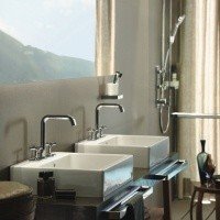 Hansgrohe Axor Universal 42834000 Стакан для зубных щеток (хром/белый ...